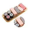 HABA Biofino Sushi Soft Play Food 10 Piece Set with Serving Board and ...