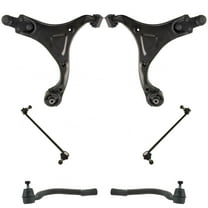 TRQ 10pc Steering Suspension Kit Control Arms Ball Joints Tie Rods End ...