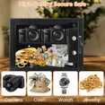 Fireproof & Waterproof Steel Security Safe Box – Dual Key & Digital ...