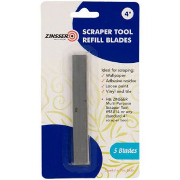 Zinsser Paper Scraper Steel Replacement Blades - Walmart.com