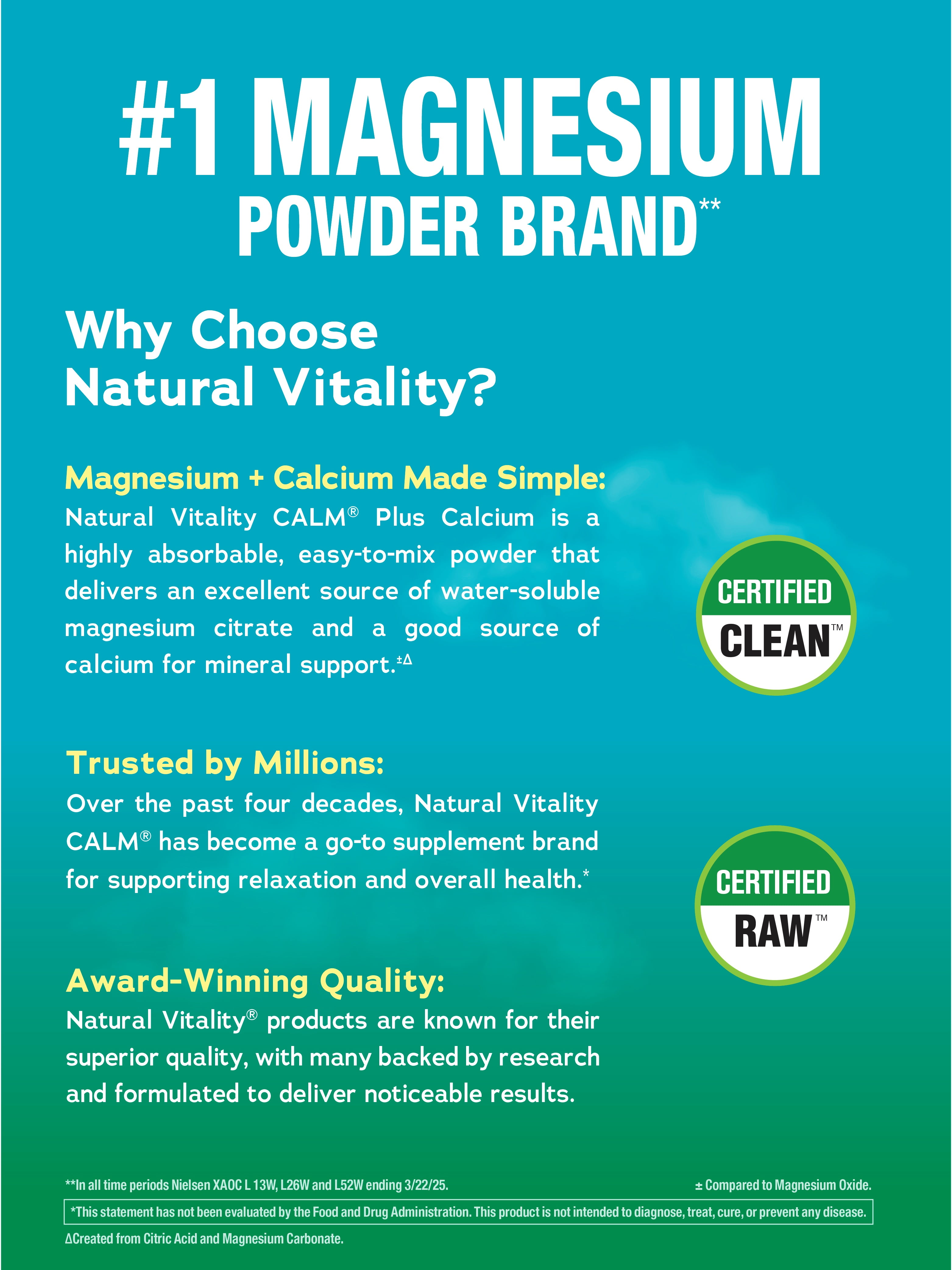 CALM Magnesium Powder with Calcium | Unflavored | Nepal | Ubuy