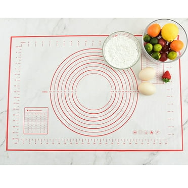 Non-slip Silicone Pastry Mat Extra Large with Measurements Silicone ...