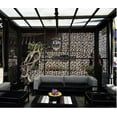 Metal Privacy Screen, Laser Cut Decorative Steel Privacy Panel Metal ...