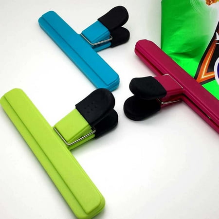 tredstone 2Pcs Plastic Bag Sealing Clamp Universal Clamp Moisture-proof ...