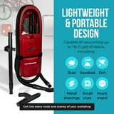 Intervac Design Wall Mounted Garage Vacuum Cleaner, 1 Gallon, Stretch ...