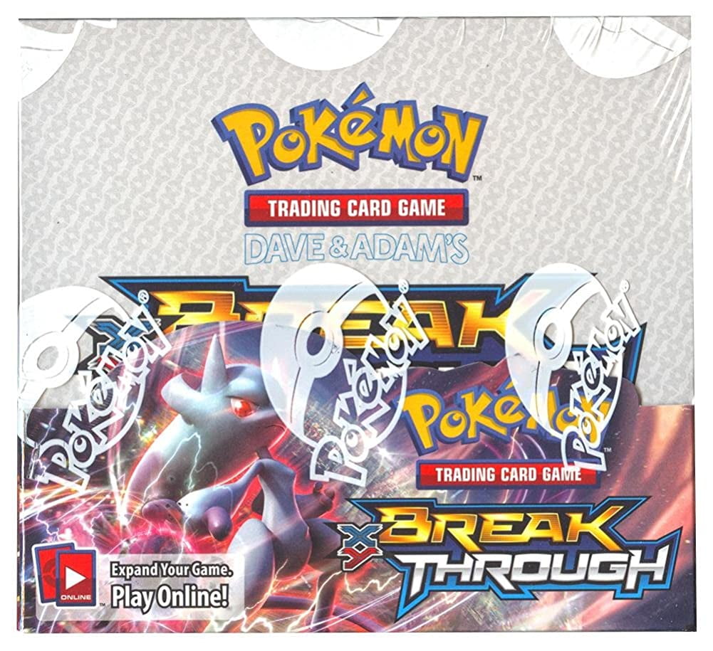 Pokemon XY8 Breakthrough Booster Box! - TCG English Card Game - Walmart.com