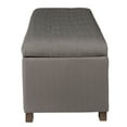 HomePop Large Tufted Storage Bench, Multiple Colors - Walmart.com