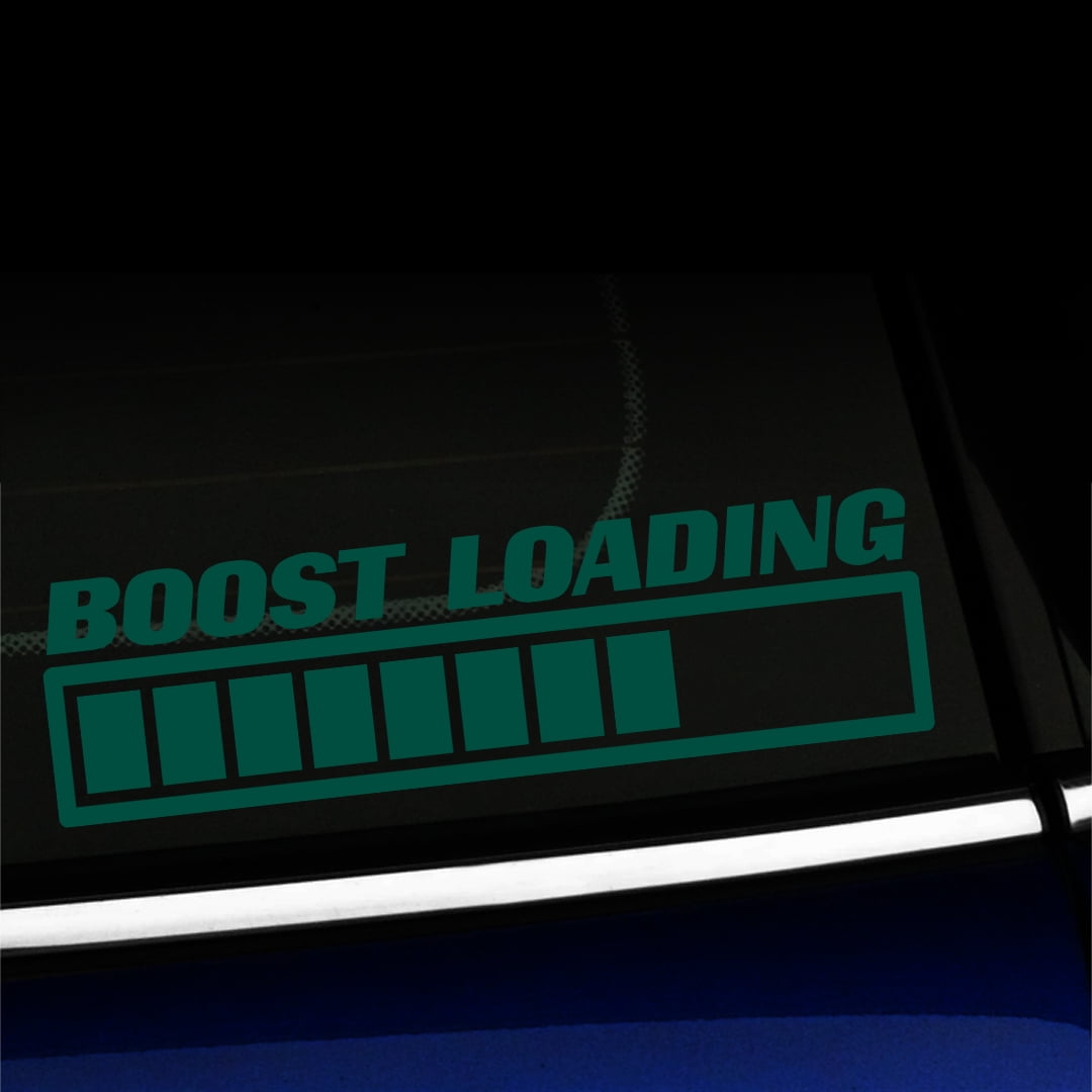 Boost Loading - Vinyl Decal - Choose Color - [DARK GREEN] - Walmart.com