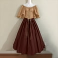 Fanxing Renaissance Dress For Women Plus Size Medieval Dress Halloween