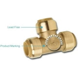 SharkBite 3/4-Inch Straight Coupling, Push-to-Connect, PEX, Copper ...