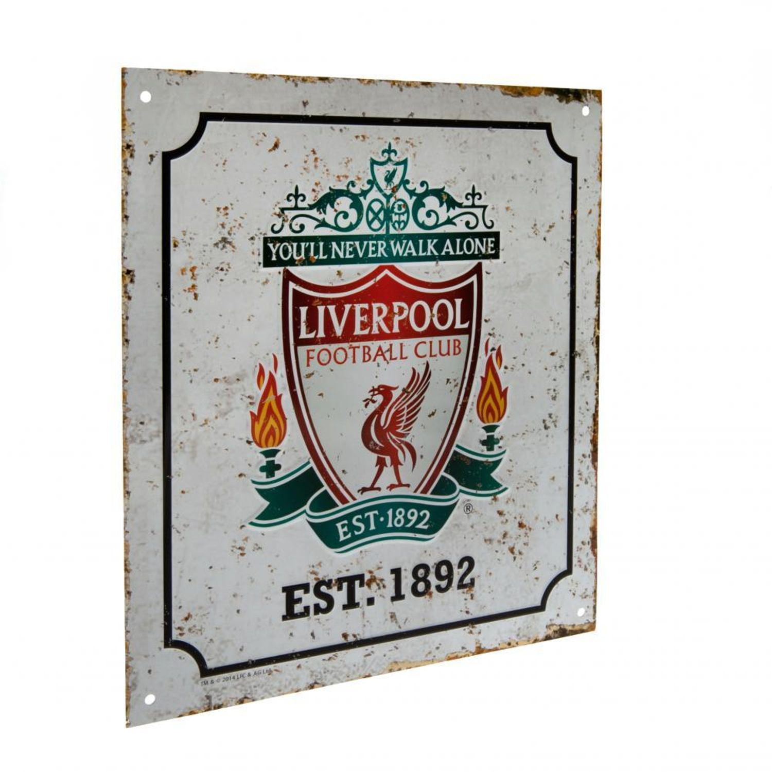 Click here for Liverpool Fc Retro Logo Sign One Size prices