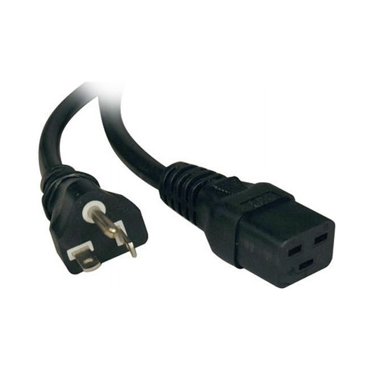 Tripp Lite 2ft Computer Power Cord Cable C19 to C20 Heavy Duty 20A ...