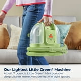"BISSELL Little Green Mini Portable Carpet Cleaner, Upholstery and Rug ...