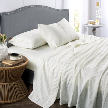 Elegant Comfort Wrinkle Free Sheet Set 1500 Tc Full Grey - Walmart.com