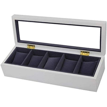 Watch Display Storage Box 5 Grid High-Grade with Small Pillow ...