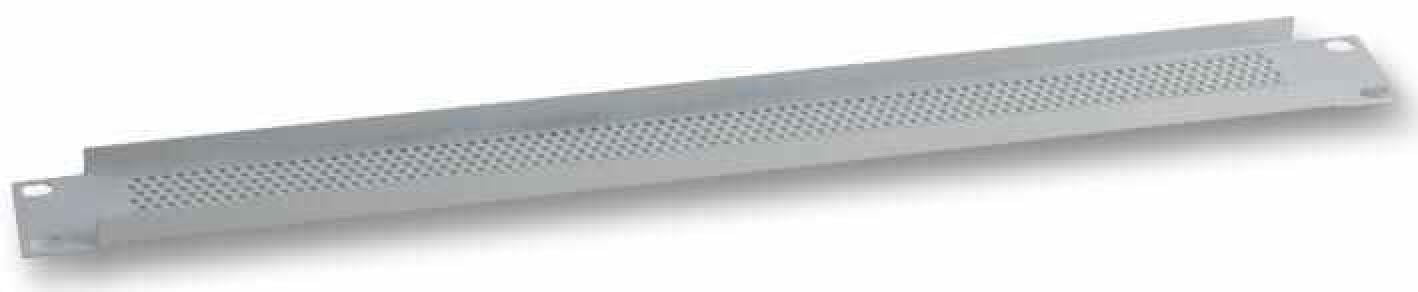 PENN ELCOM - 19" Perforated Vented Rack Panel, Grey - 1U - Walmart.com