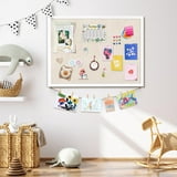 Sfugno Bulletin Board Wooden Frame Cork Board 23"x18" Corkboards for ...
