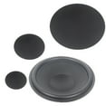 Black Plastic Cover Speaker Dust Caps Not Easily Deformed Prevent Dust ...