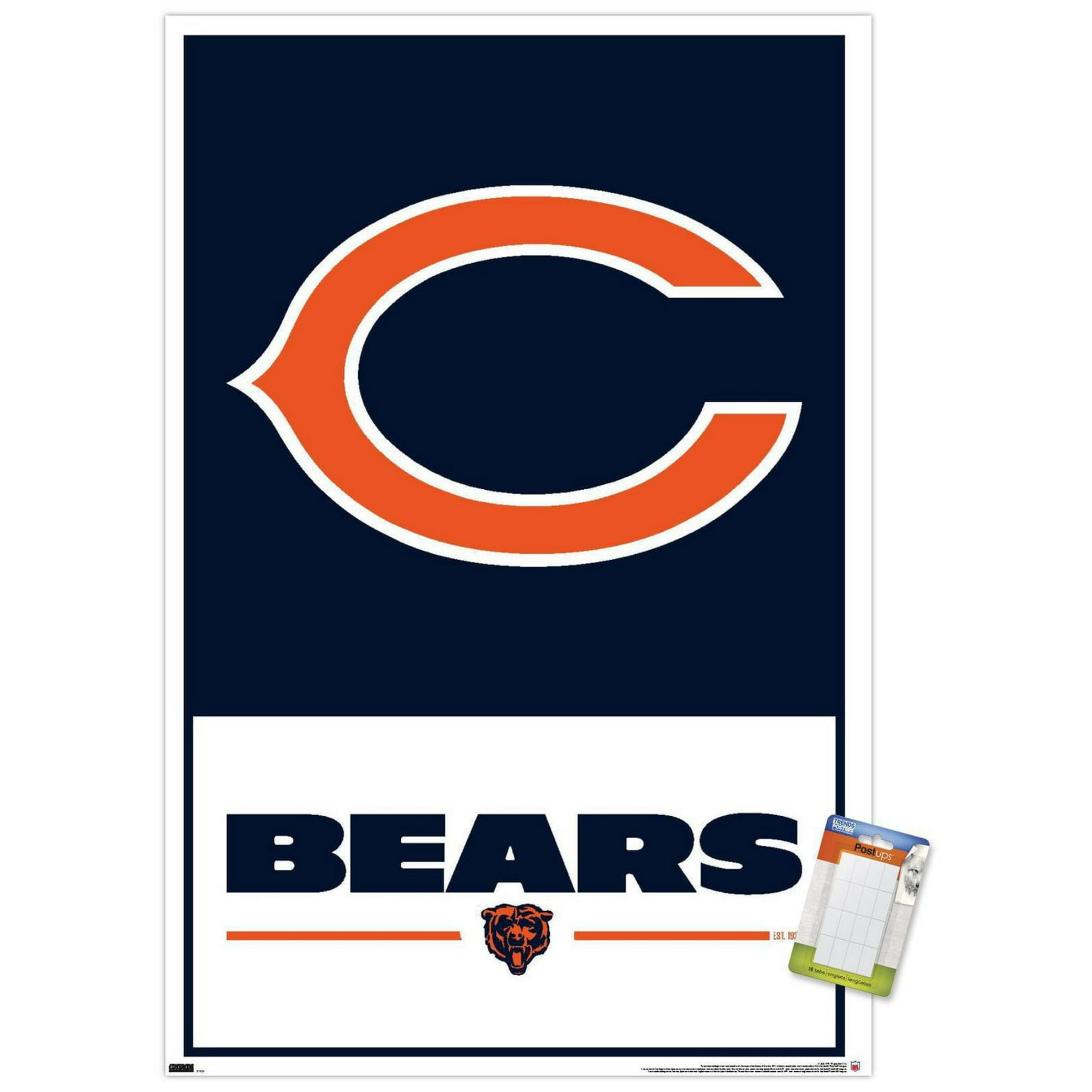 Click here for Trends International Nfl Chicago Bears - Logo 21 W... prices