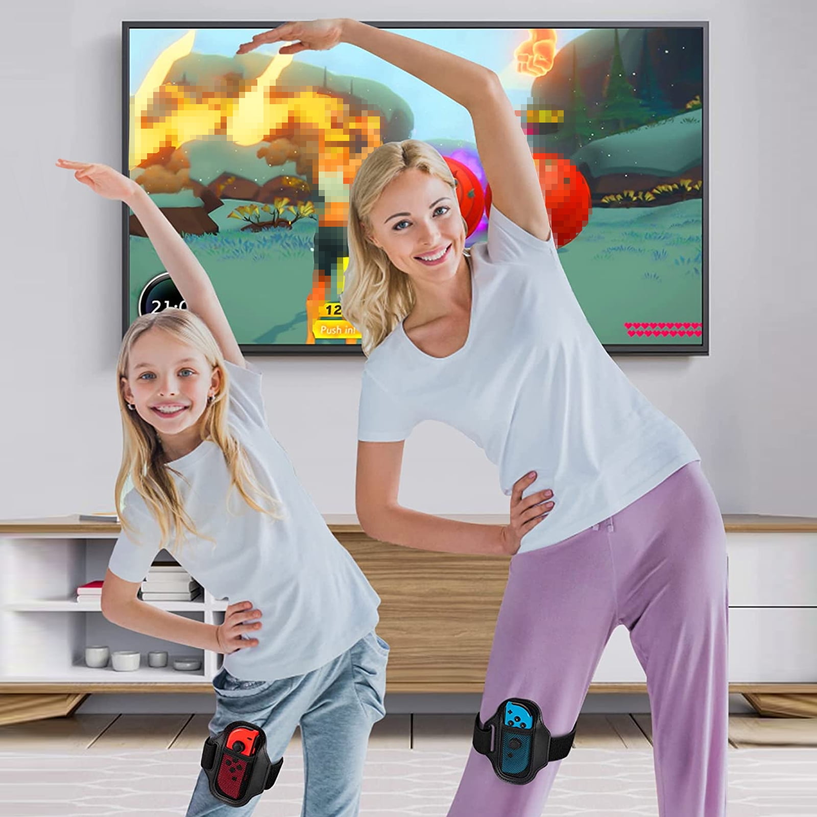 Buy Leg Strap Fit for Nintendo Switch/ Switch OLED Joy-Con Controller ...