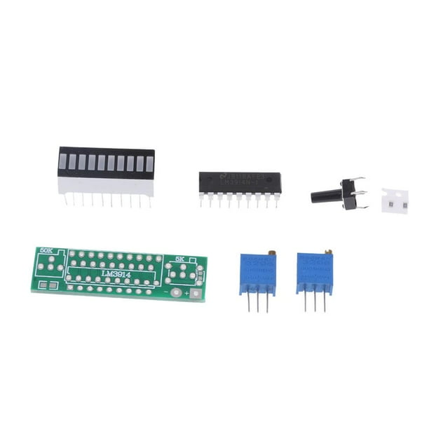 LM3914 10 LED Segment 12V Battery Capacity Power LED Indicator Display ...