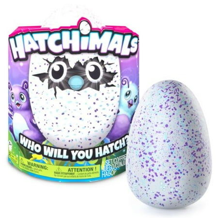 Hatchimals - Hatching Egg - Interactive Creature - Purple/Teal Eggs ...