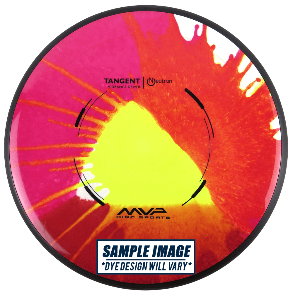 MVP Tie-Dye Neutron Tangent Midrange Golf Disc - Walmart.com