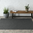 Mainstays 17" x 30" Titan Grey Durable Indoor Utility Area Rug ...