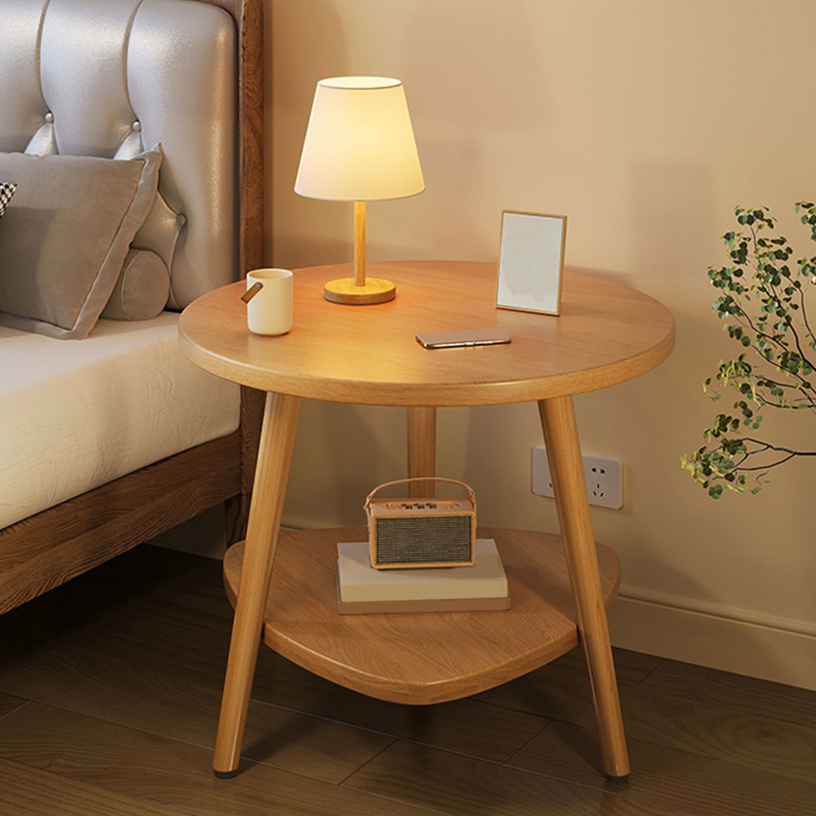 Click here for Yotquski Side Table  Round End Table Small With Lo... prices