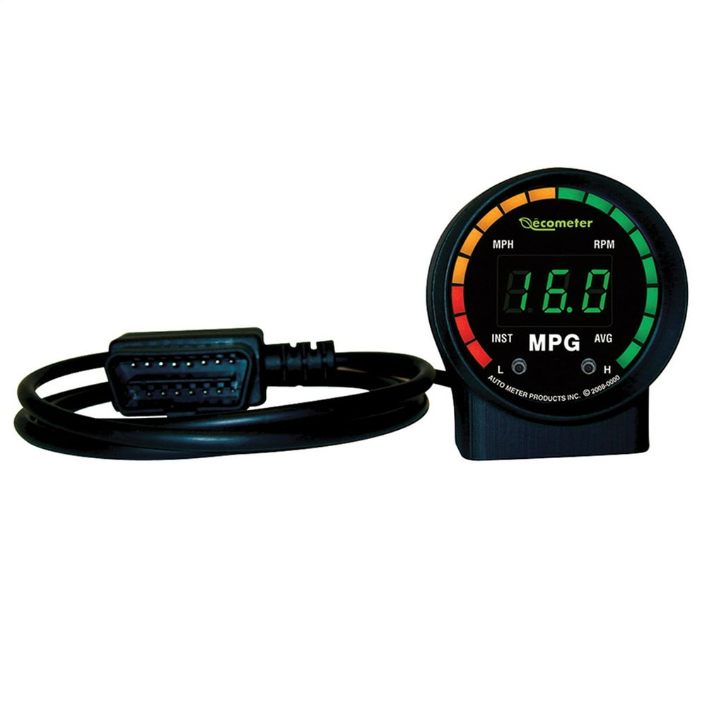 AutoMeter 9105 Ecometer Fuel Consumption Gauge - Walmart.com - Walmart.com