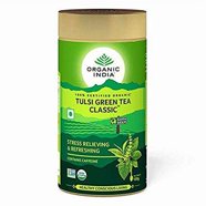 Organic India - Tulsi Focus Tea Hibiscus Cinnamon - 18 Tea Bags - Walmart.com