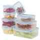 16 Pcs Plastic Food Storage Containers Set With Air Tight Locking Lids - Walmart.com