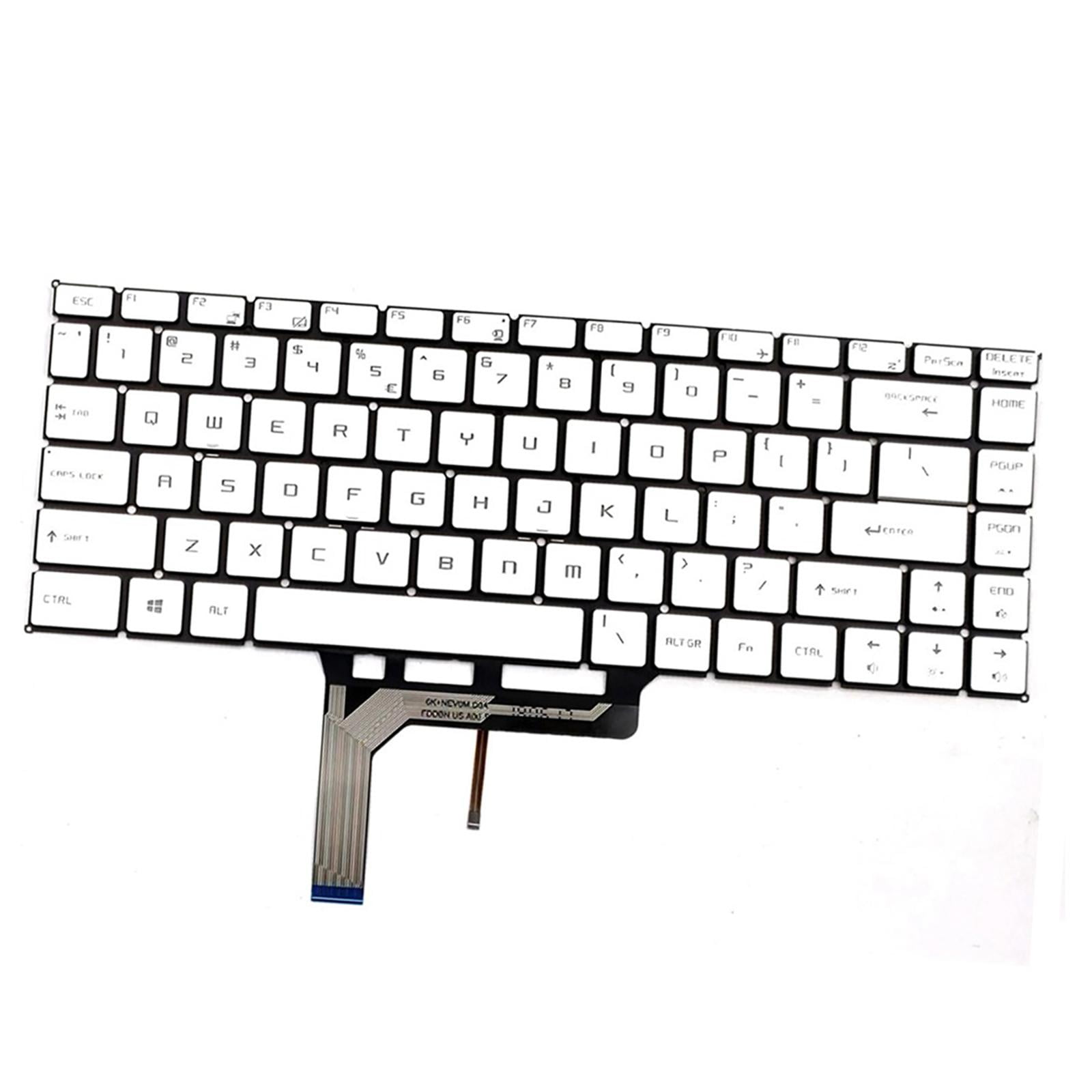 Keyboard US Layout Classic Backlit / Replacement/ Numeric Mechanical ...