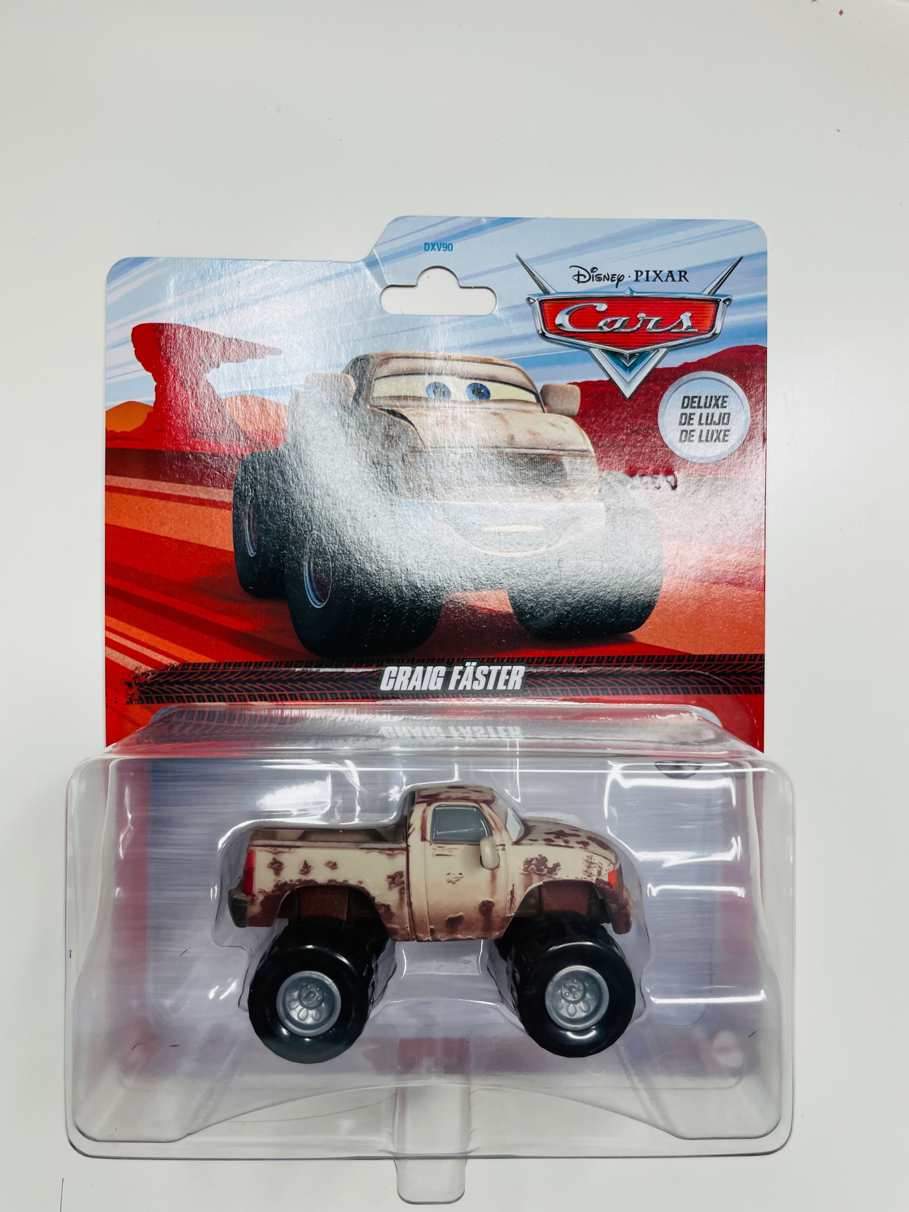 Disney Pixar - Cars Oversized Deluxe Metal Vehicles - Craig Faster ...