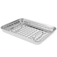 Chicken Wing Rack Nonstick Baking Pan Multipurpose Stainless Steel Flat ...