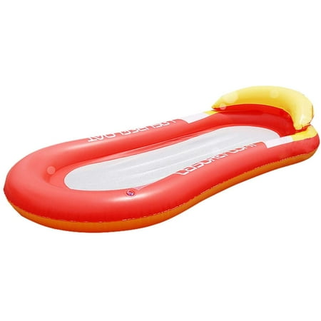 Floating Bed Water Mesh Float Lounger Inflatable Portable Foldable ...