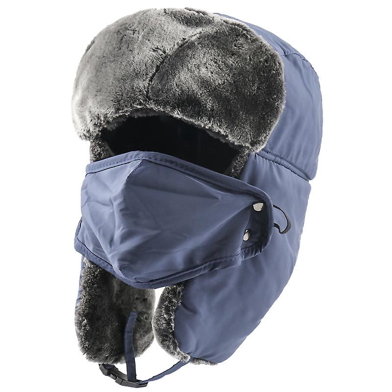Gorros de invierno CHAO para mujeres y hombres color azul gorro de ...
