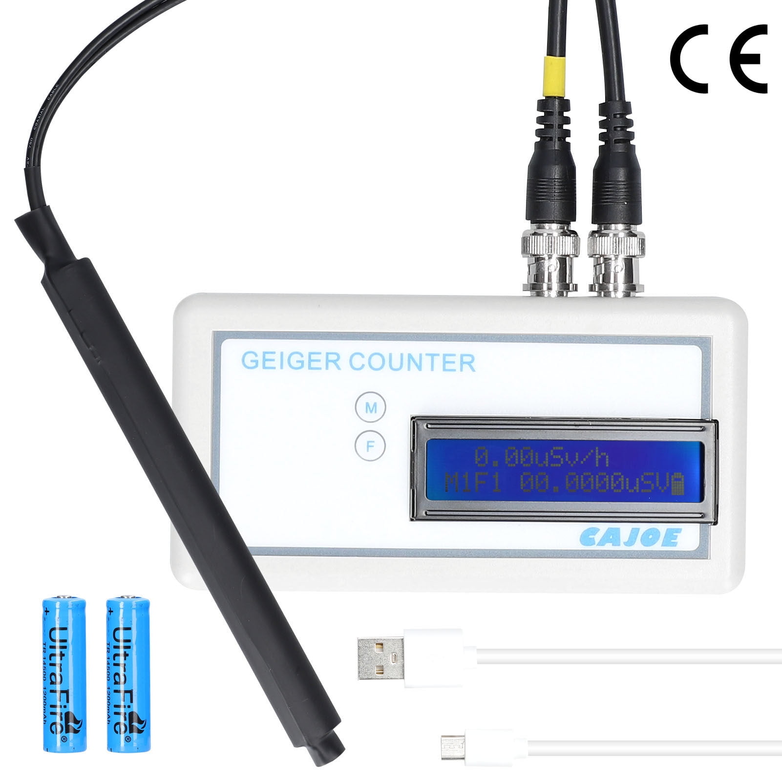 GMJ3 Portable Handheld Geiger Counter Multifuncional Radiación nuclear ...