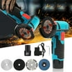 12V Brushless Mini Angle Grinder Kit, 3 Inch Metal Cutting & Polishing ...