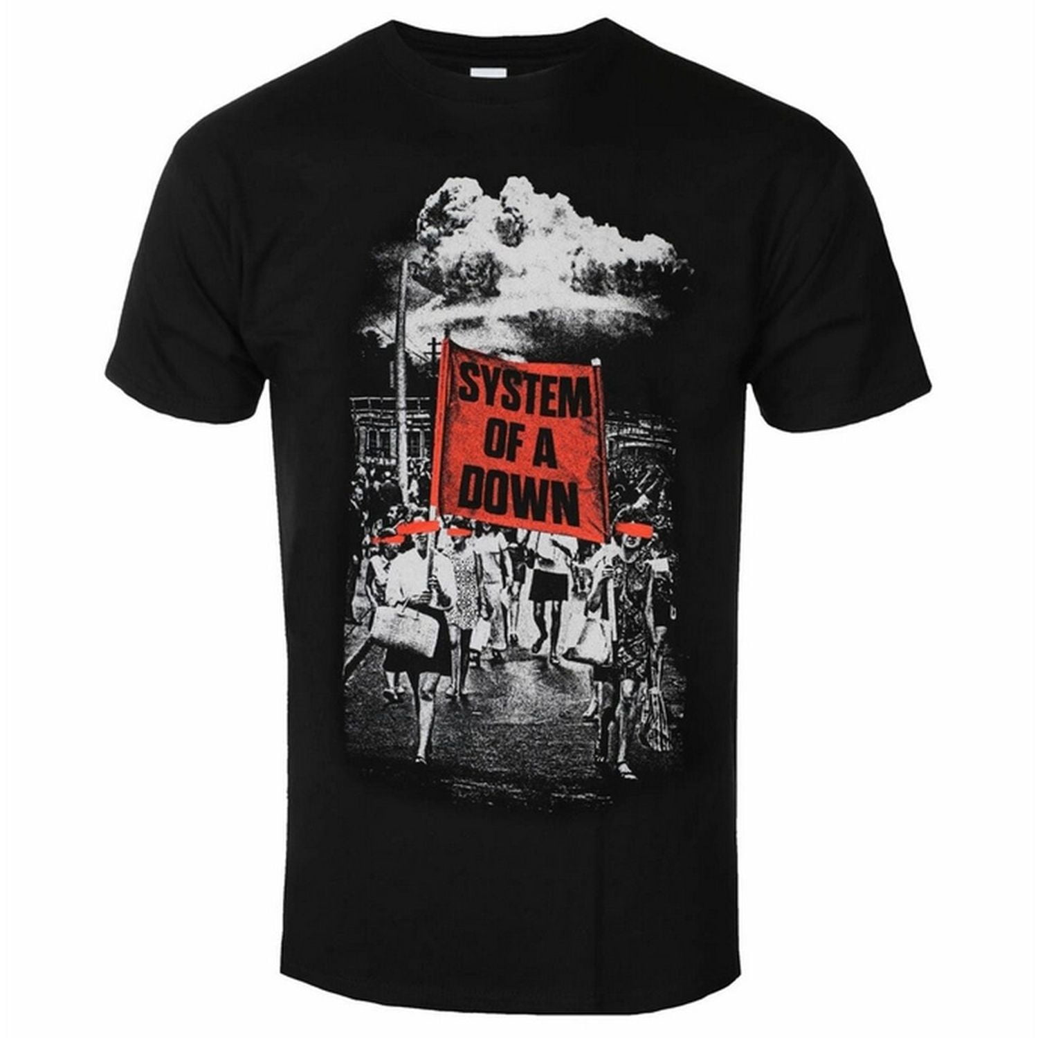 Click here for System Of A Down Adult Banner Marches T-Shirt L prices