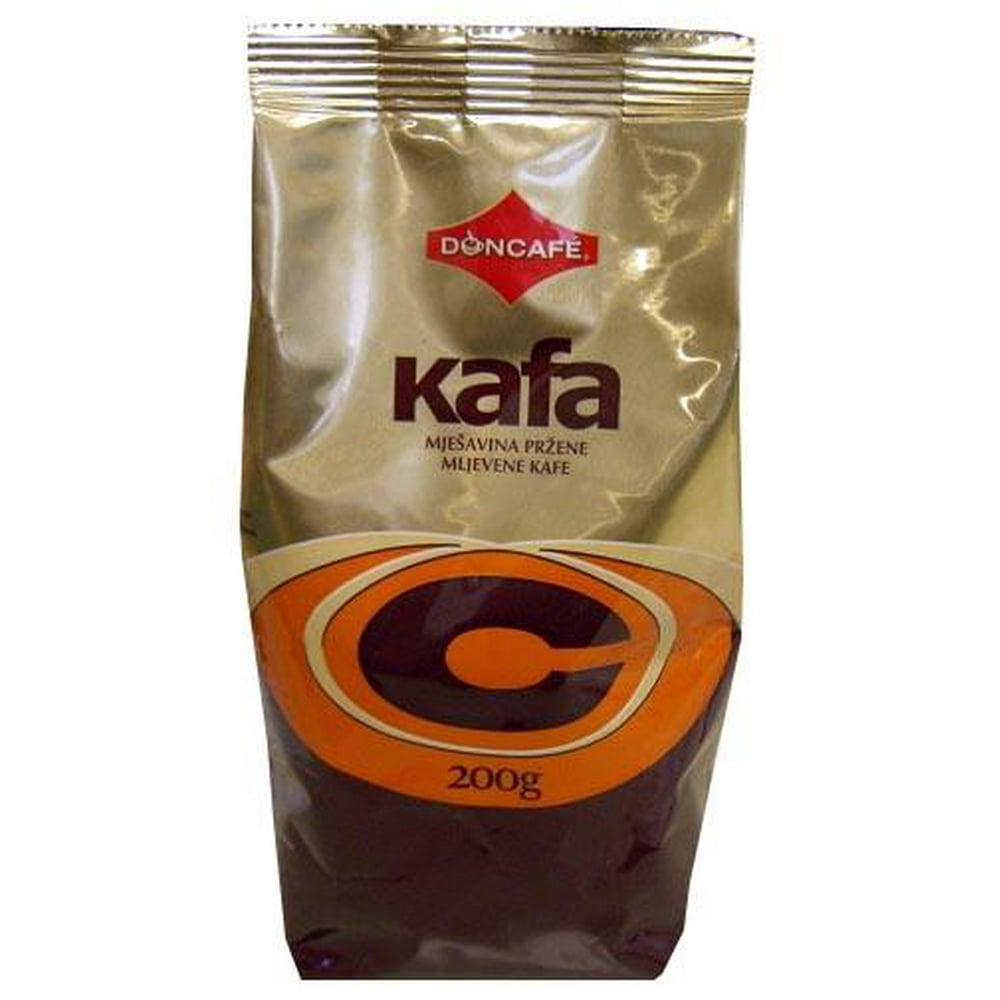 Kafa C, Roasted Ground Coffee, 200g - Walmart.com - Walmart.com
