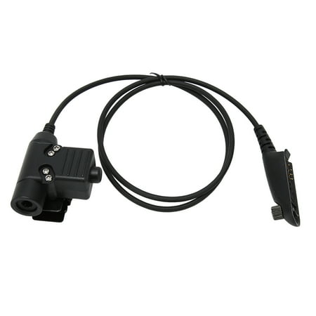 U94 PTT Adapter Cable, Flexible Talkie Adapter Cable For GP328 ...