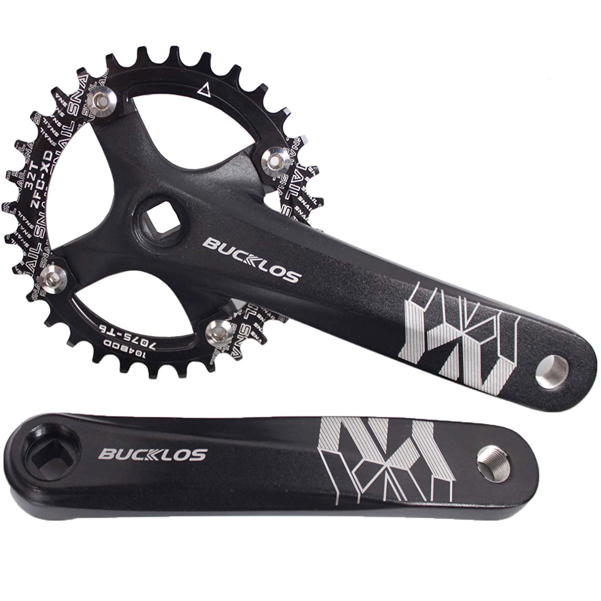BUCKLOS MTB Mountain Bicycle 30/32/34/36/38/40/42T Tooth Chainring ...