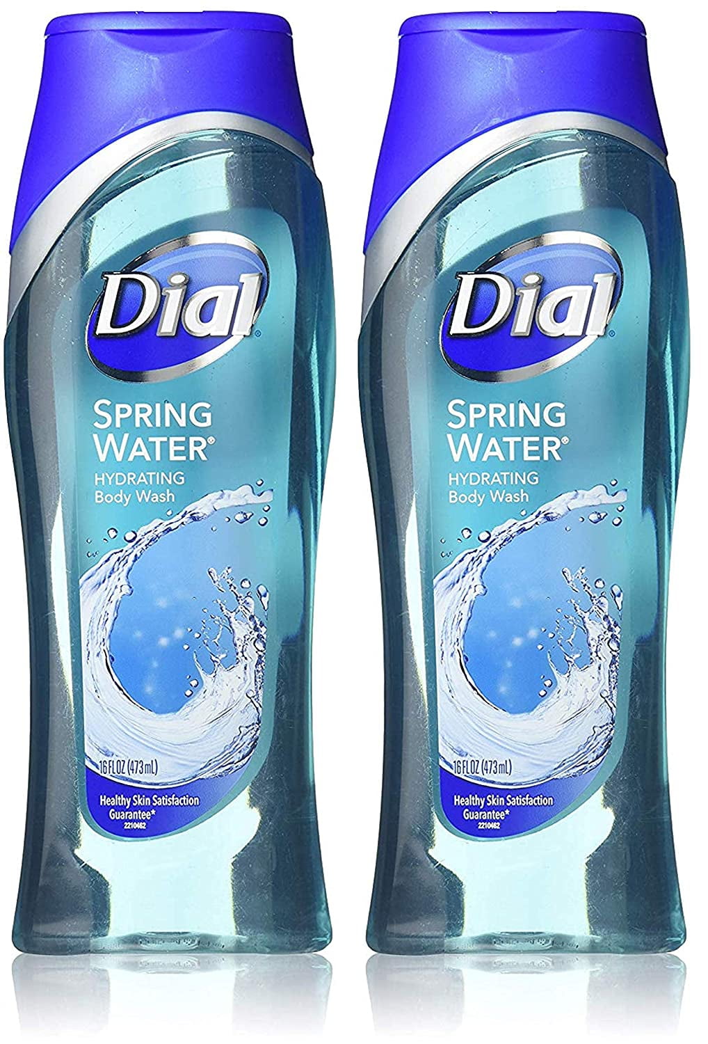 Dial Body Wash Spring Water 16 Ounce Hydrating (473ml) (Pack of 2 ...