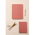 DesignWorks Ink Textured Paper Twin Wire Notebook, Soft Cover Writing ...