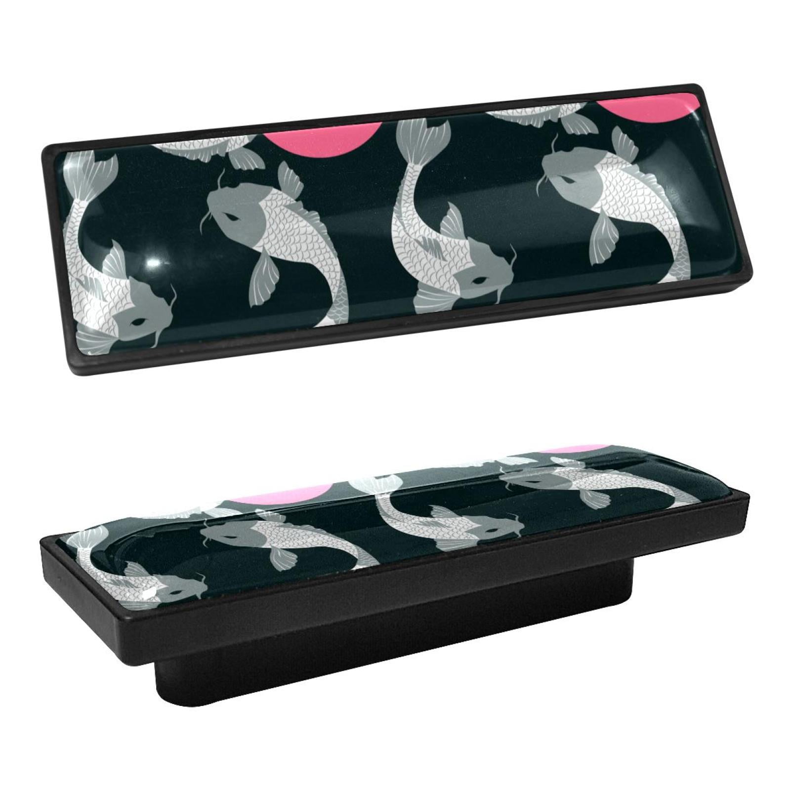 4 Pcs Rectangle Cabinet Handle Cupboard Knob Drawer Pulls Handle ...