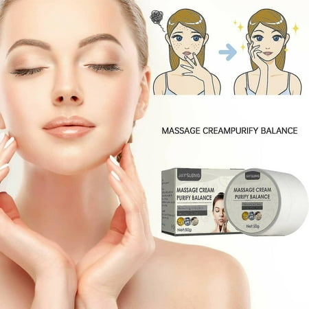 Purifying Balance Cream Facial Cleansing Moisturizing Exfoliating ...