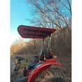 "HECASA Red Weatherproof Outdoor Canopy Tuff Top Tractor Roof Cover for ...