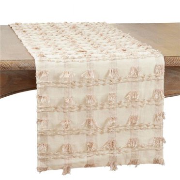 Saro Lifestyle Addison Striped Table Runner - Walmart.com
