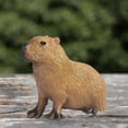 4pcs Realistic Capybara Figurines Office Living Room Cake Topper ...